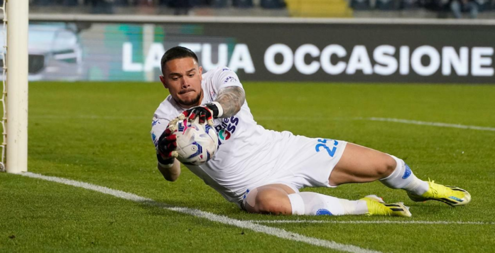 Elia Caprile: "Emozionato per l'esordio con il Napoli"